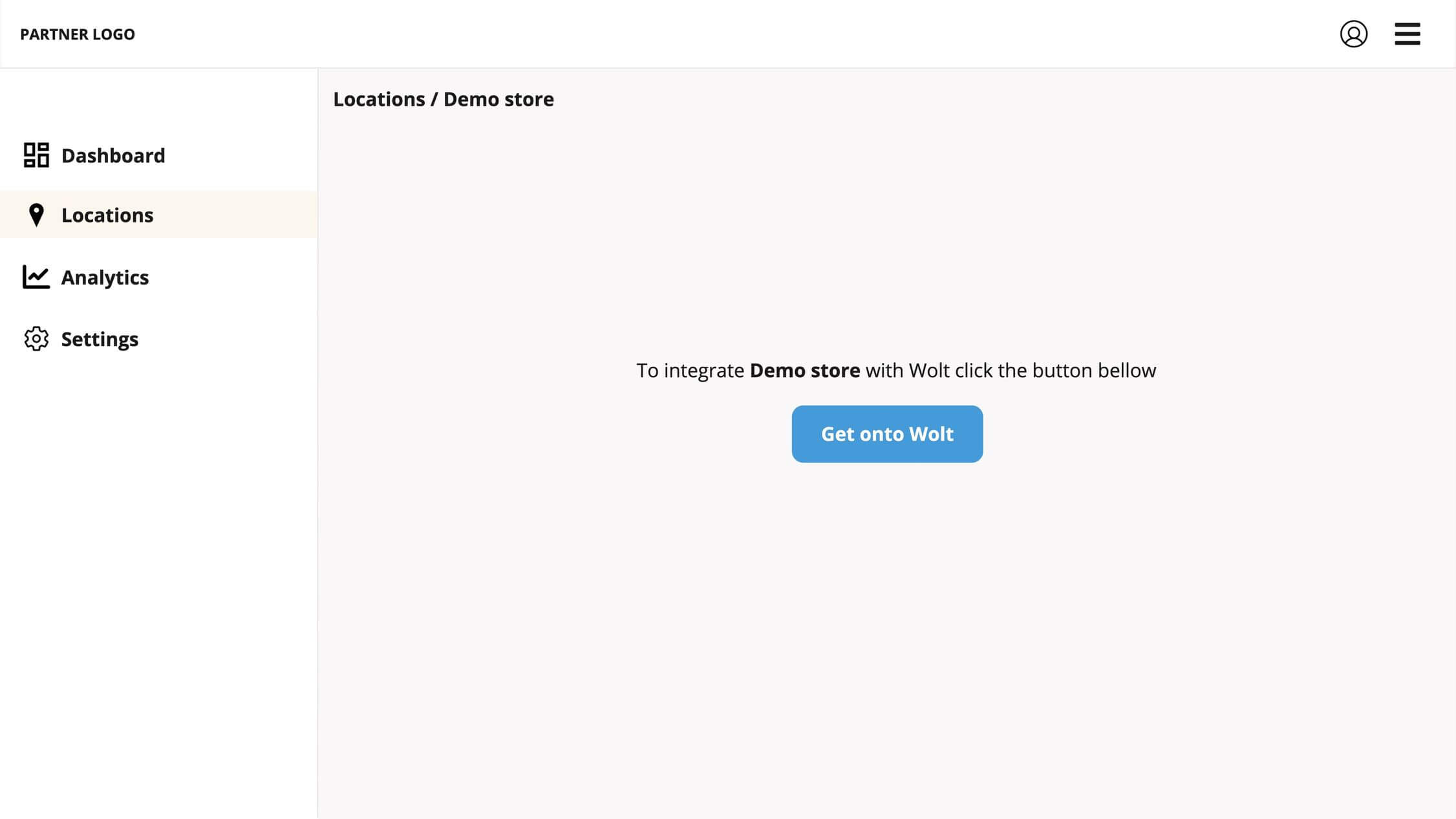 Self-service integration onboarding - Wolt for Developers
